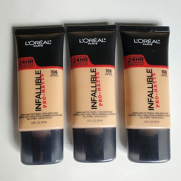 L'Oreal | Makeup | Loreal Infallible Promatte Liquid Foundation | Poshmark